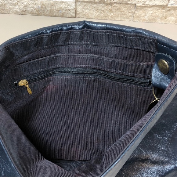 SAS | Bags | Sas Bag Handbag Leather Purse Cross Body Blue | Poshmark